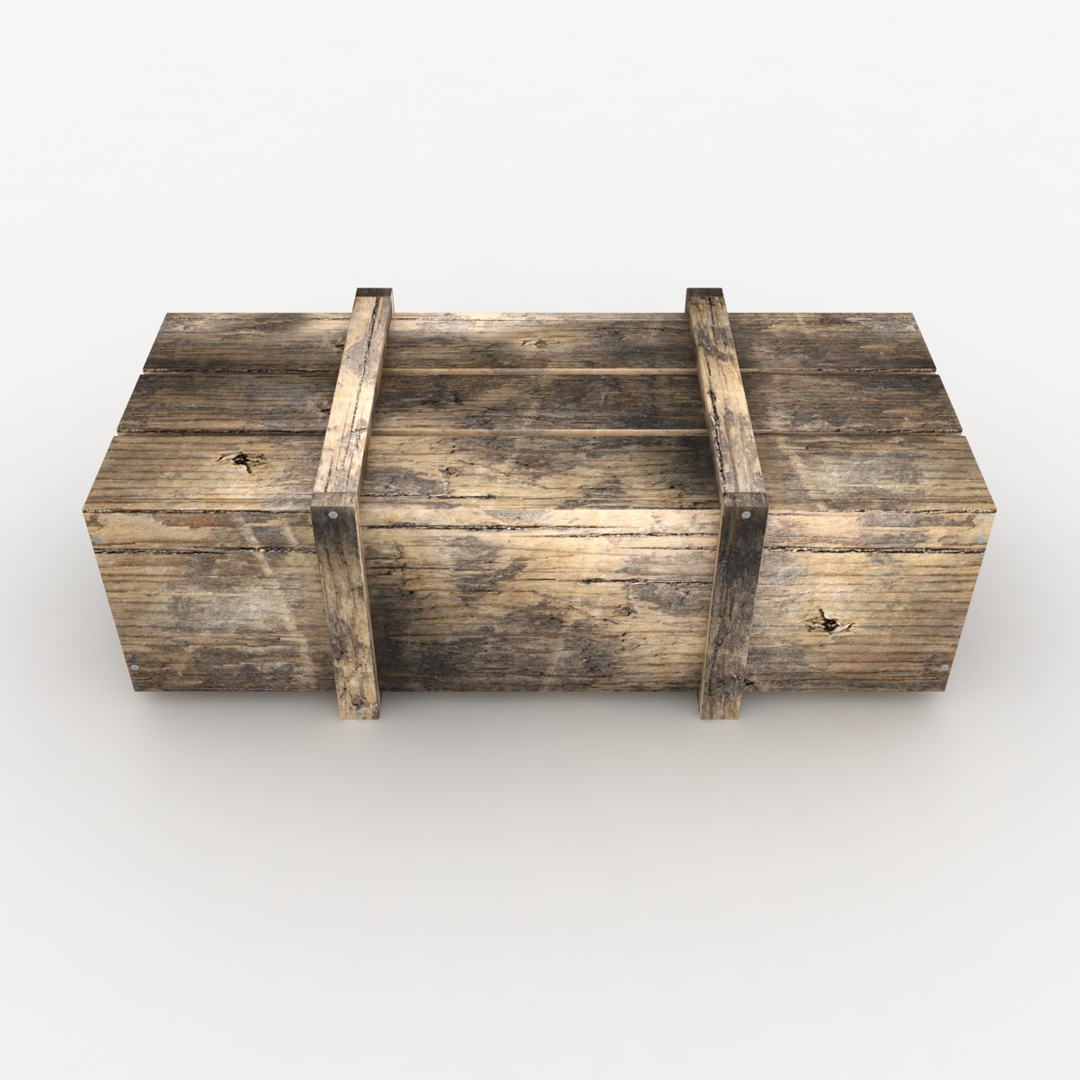 Realistic Wooden Color Box 3 3D Model - TurboSquid 1427074