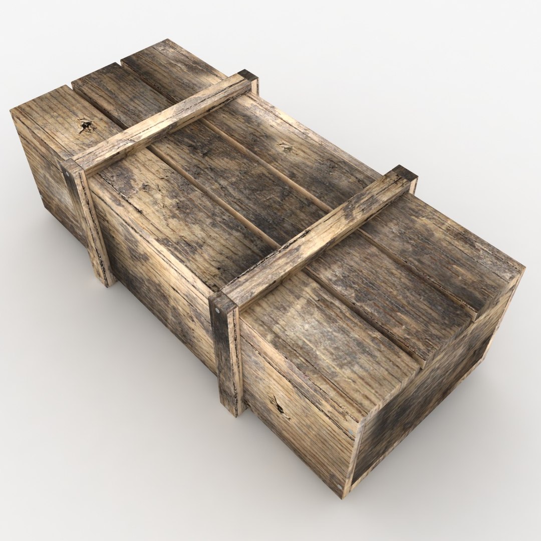 Realistic Wooden Color Box 3 3D Model - TurboSquid 1427074
