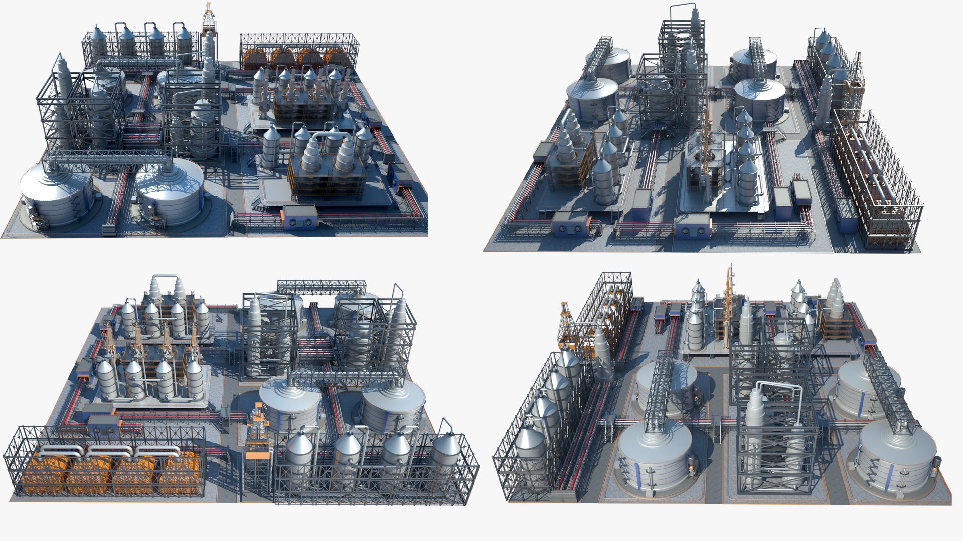 Industrial Area 04 3D Model - TurboSquid 1552549