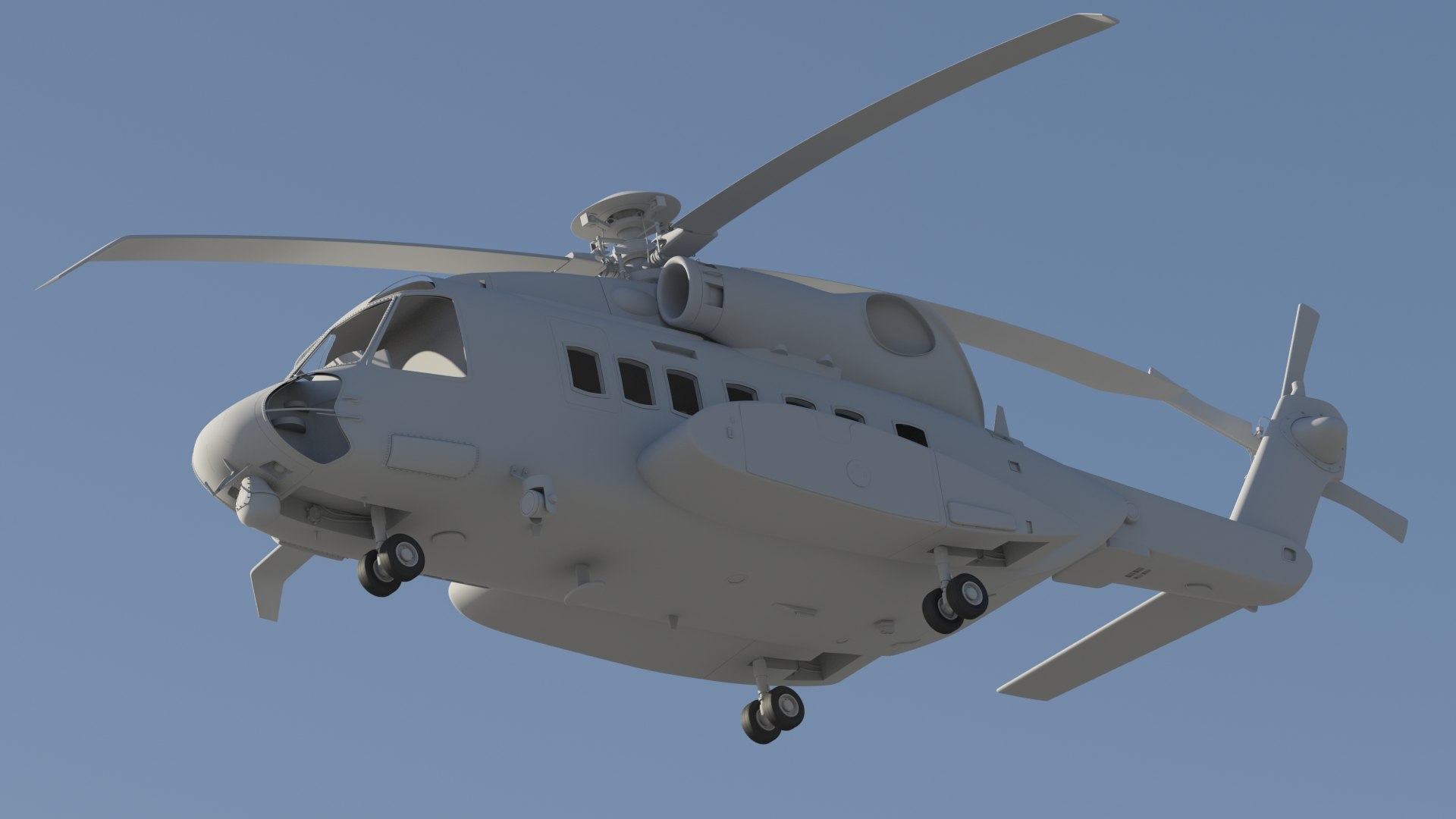 Sikorsky S-92 3d Max
