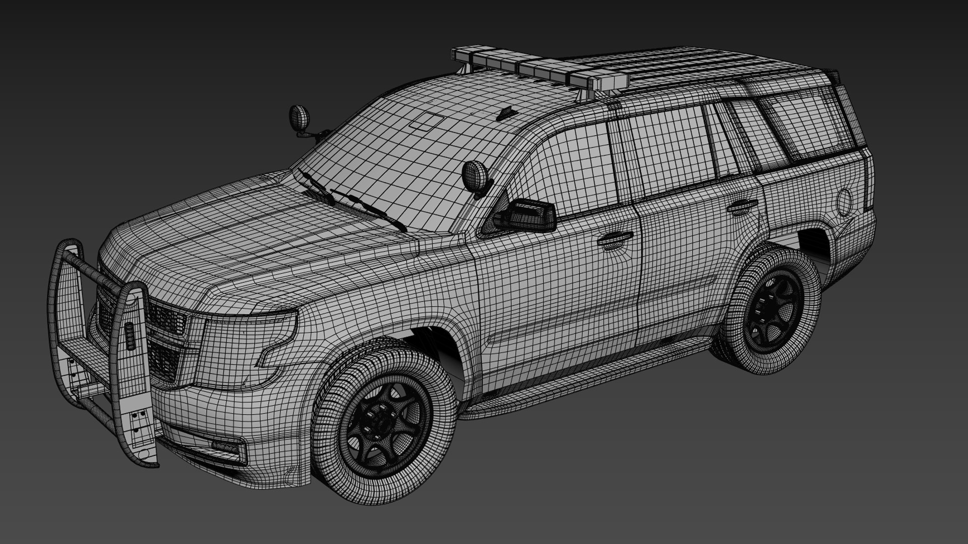 3D Chevrolet Tahoe PPV Police 2018 - TurboSquid 2371545