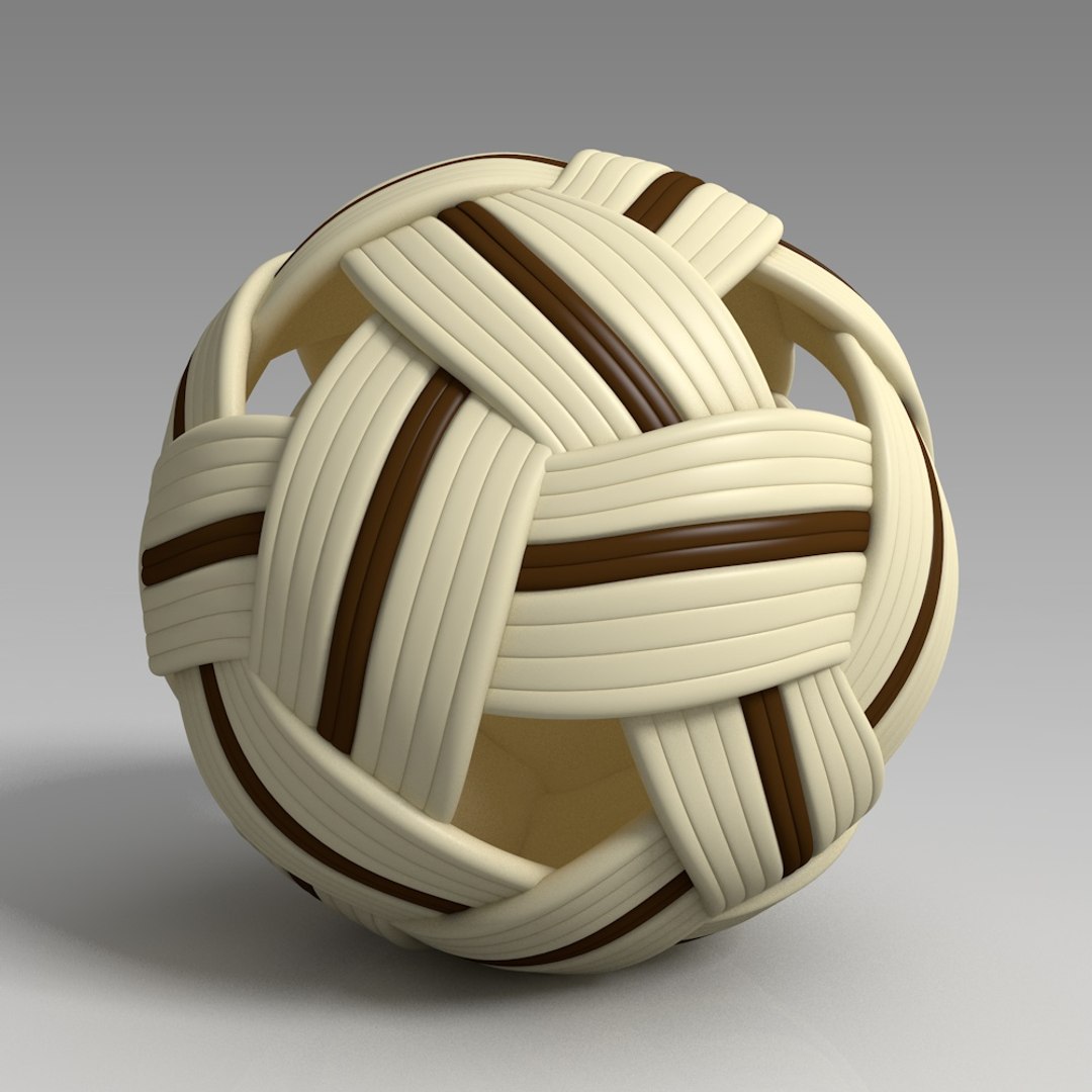 3D Sepak Takraw Ball Model - TurboSquid 1261538
