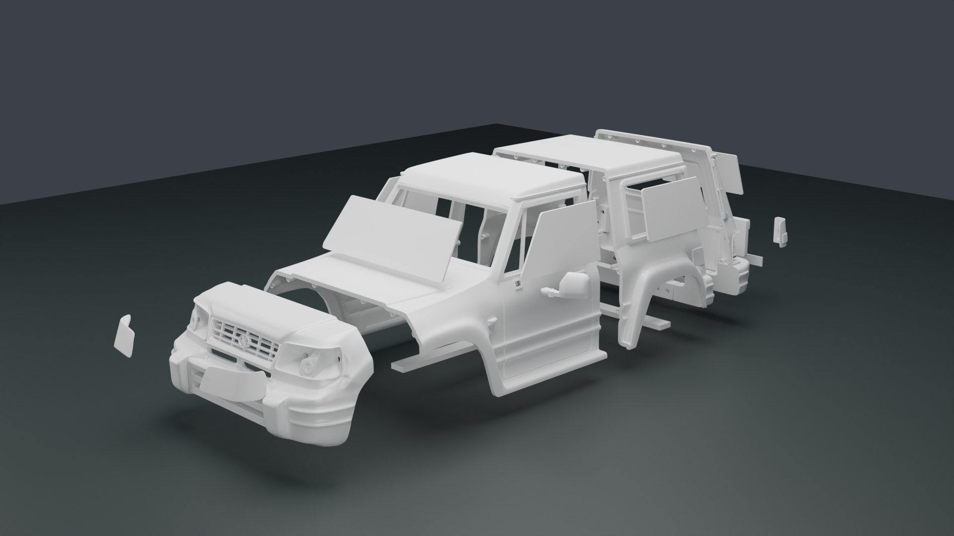 现代Galloper3D模型 - TurboSquid 2291314