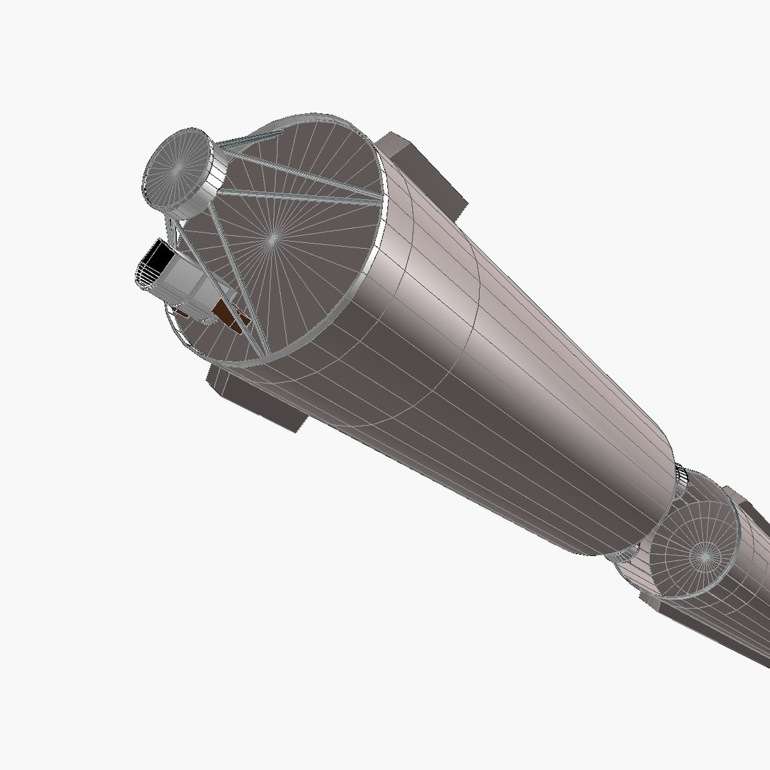 3d Safir Space Launch Vehicle Model