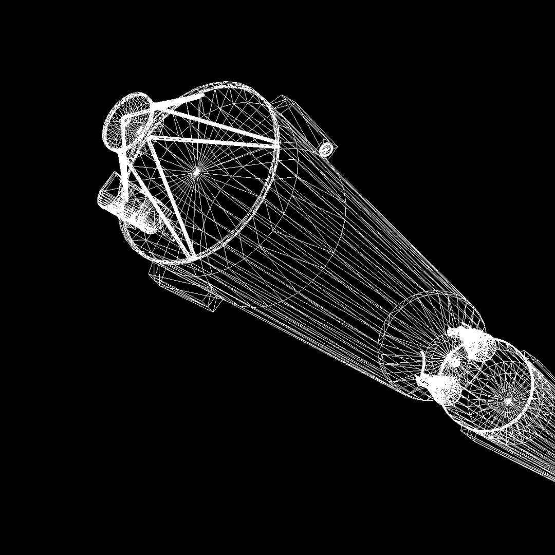 3d Safir Space Launch Vehicle Model