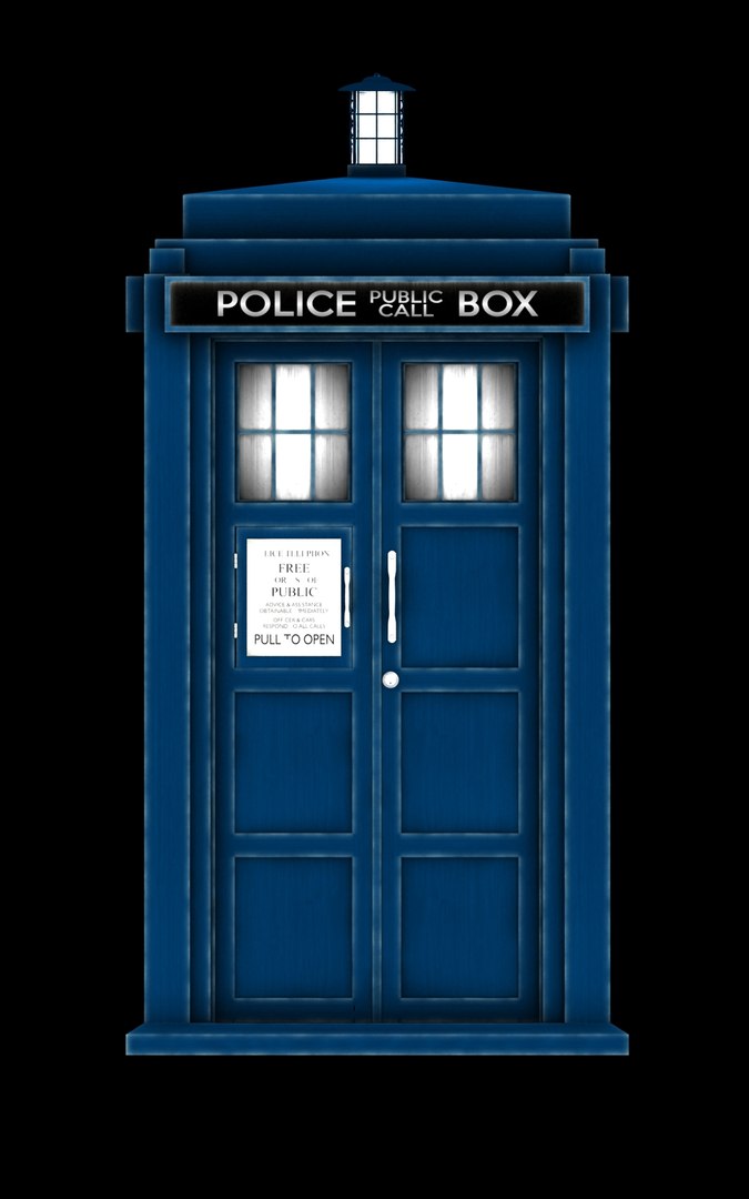 Tardis 3d Max