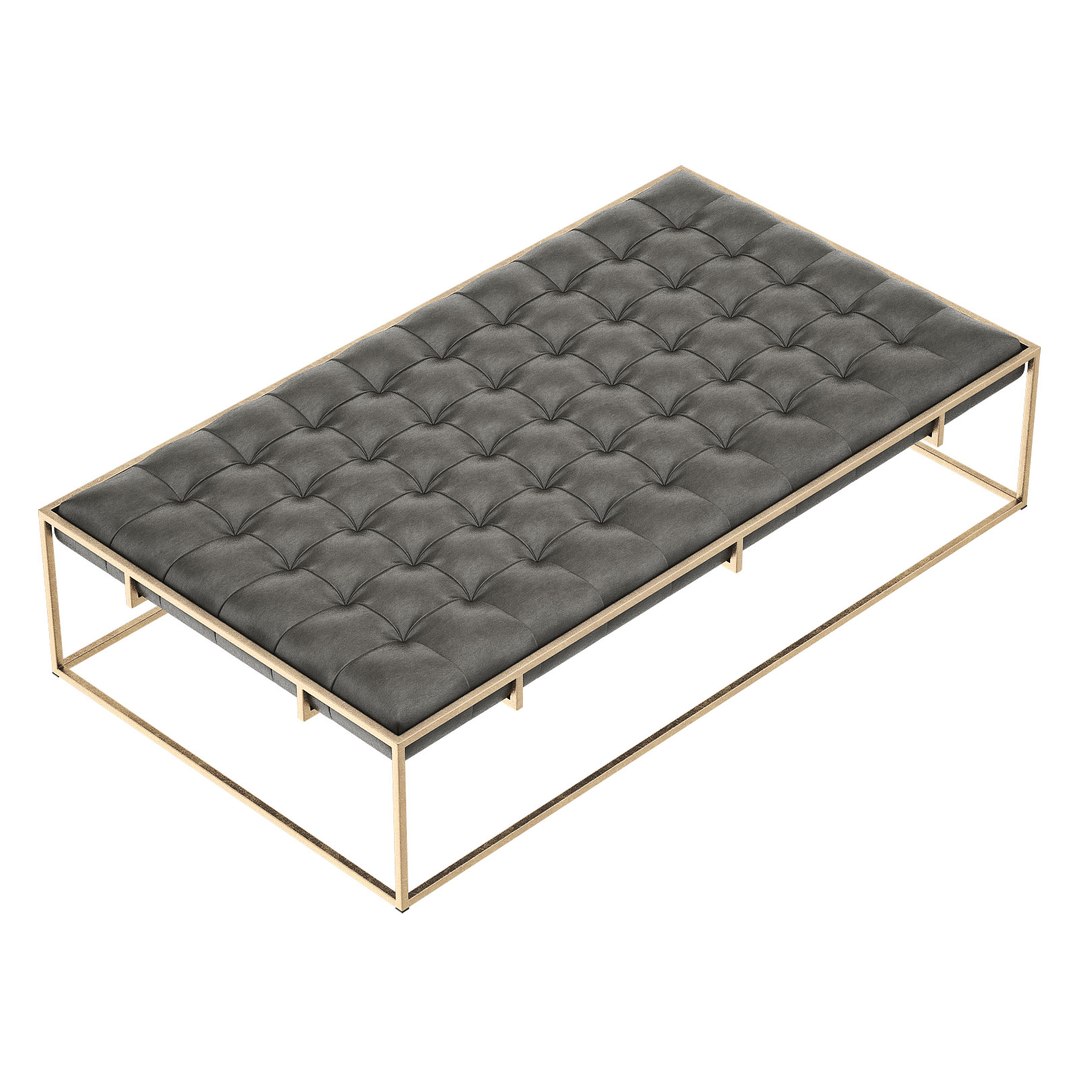3D Ottilie Ottoman Bench Model - TurboSquid 1484805