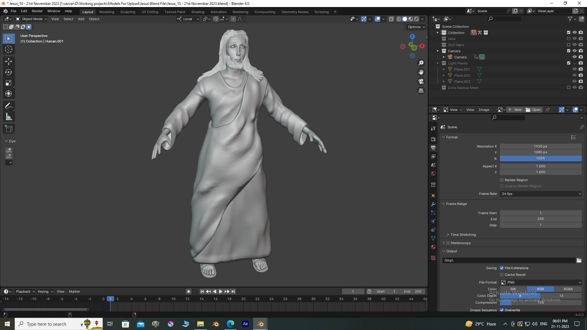 3D Model Jesus Christ - TurboSquid 2155338