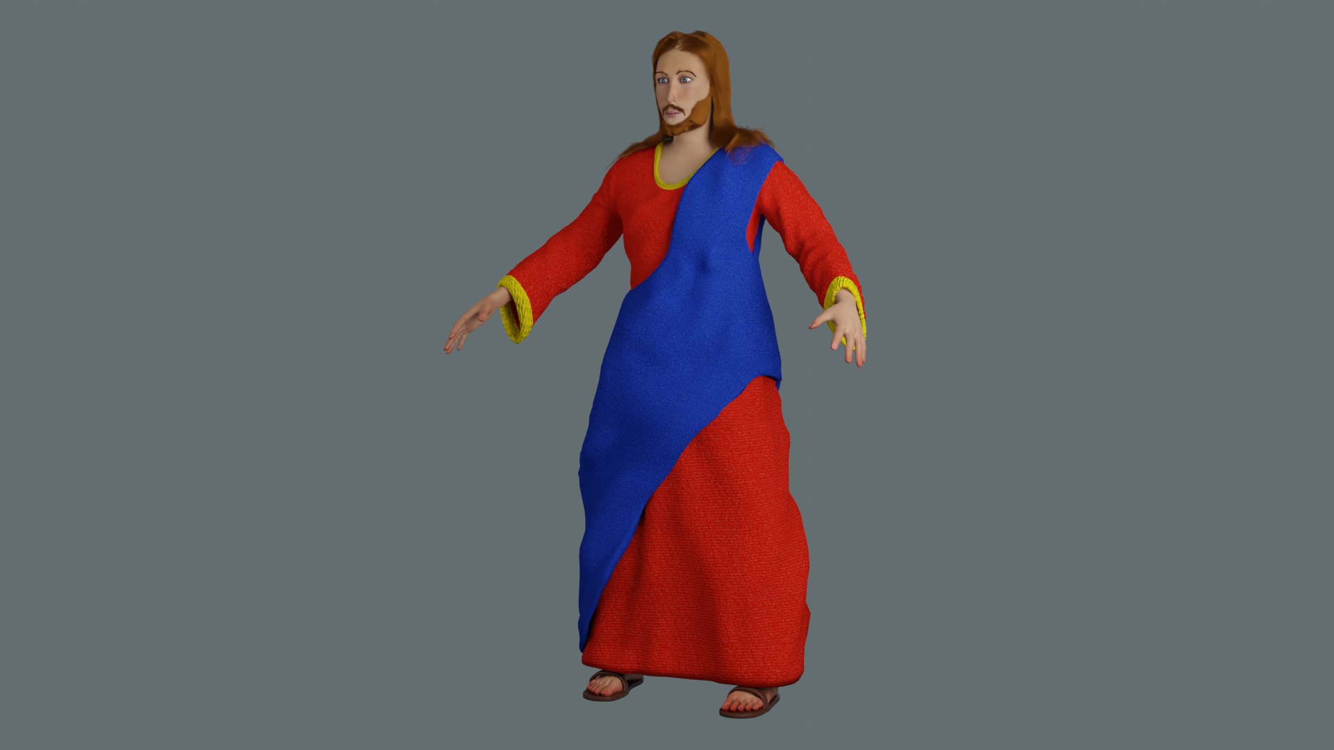 3D Model Jesus Christ - TurboSquid 2155338