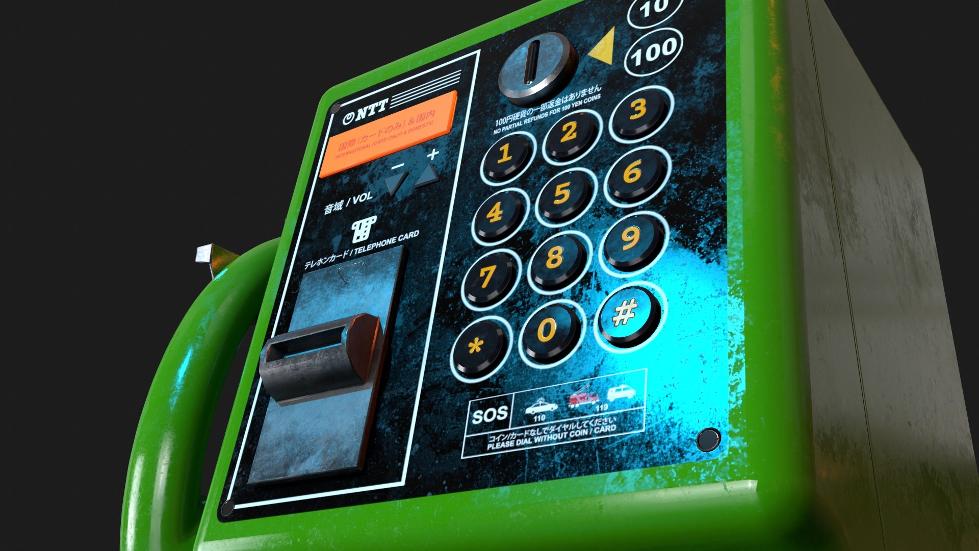 3D Japanese Payphone - TurboSquid 2097083