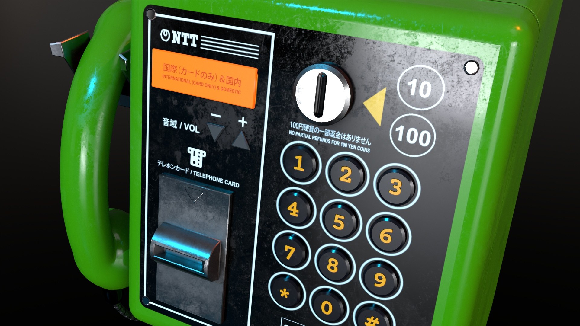 3D Japanese Payphone - TurboSquid 2097083