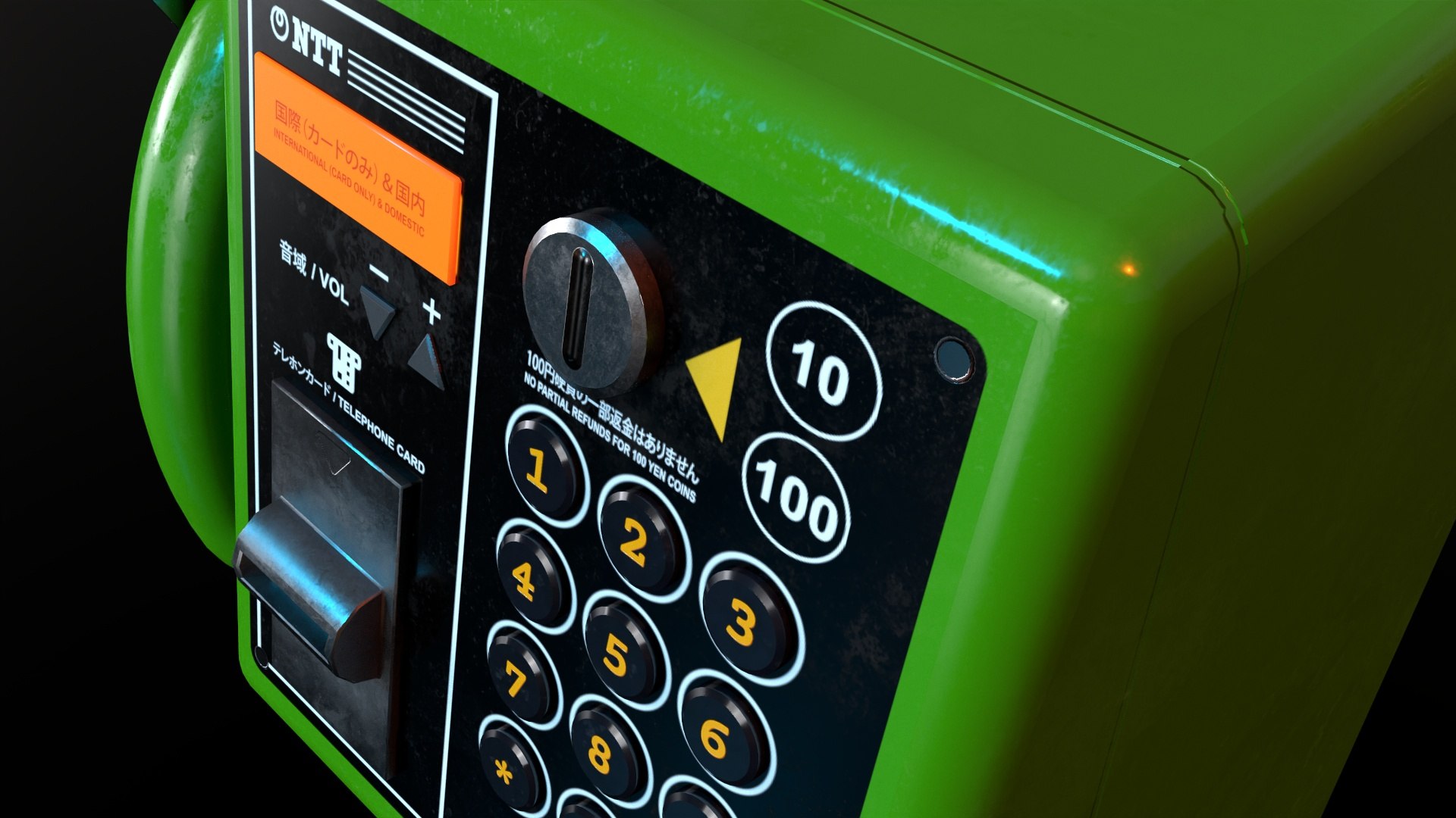 3D Japanese Payphone - TurboSquid 2097083