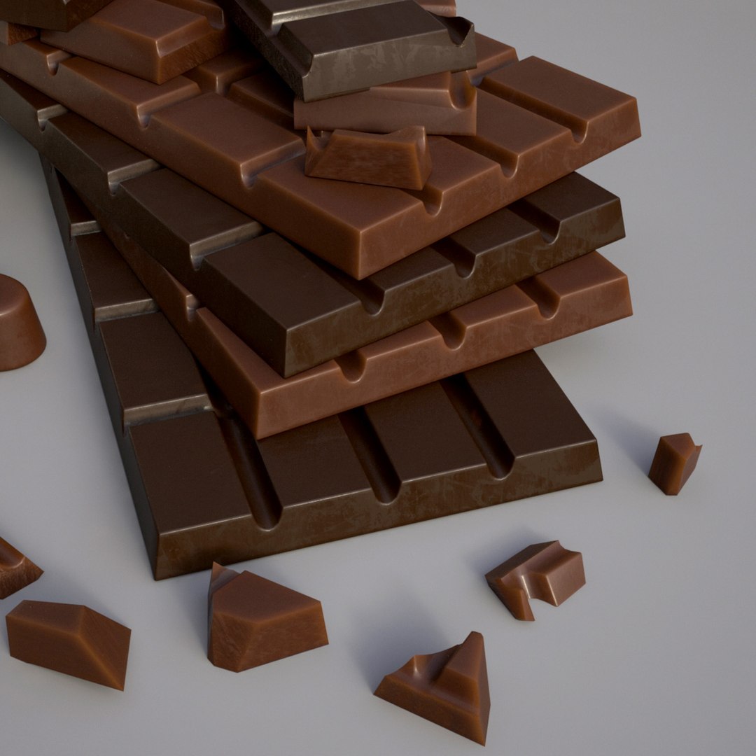 Sweets Caramel 3d Model