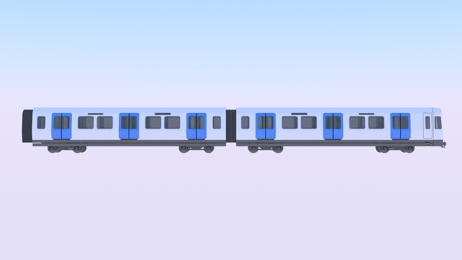 Stockholm And Warsaw Metro Trains 3D Model - TurboSquid 2129383