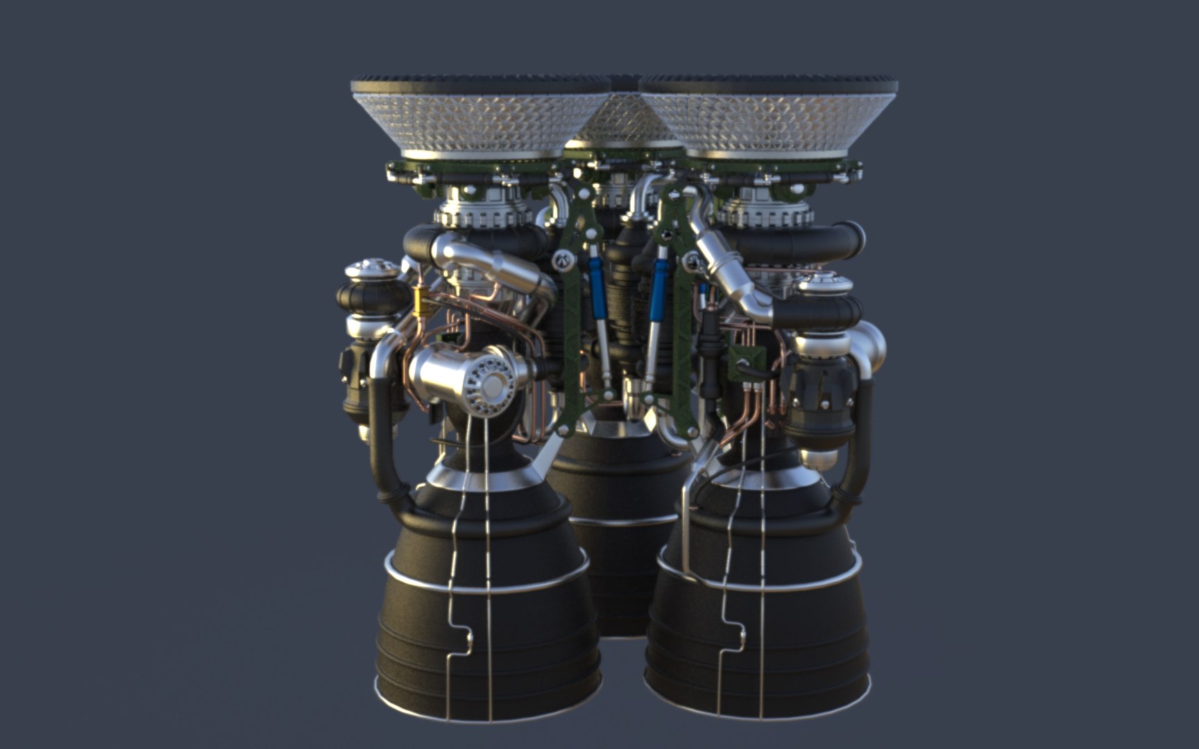 Rocket Engine Model - TurboSquid 2332881