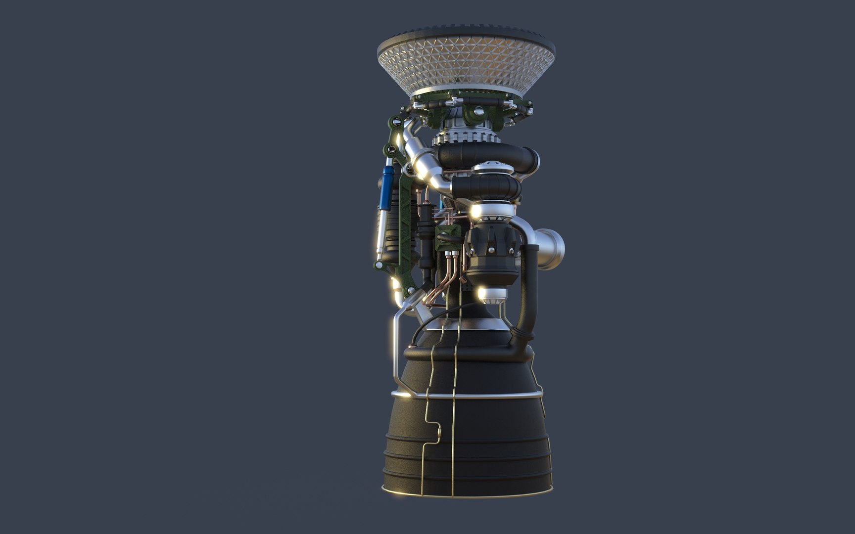 Rocket Engine Model - TurboSquid 2332881