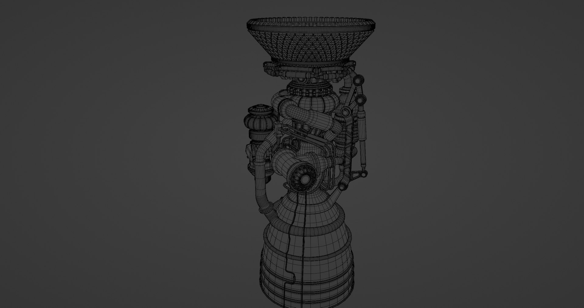 Rocket Engine Model - TurboSquid 2332881