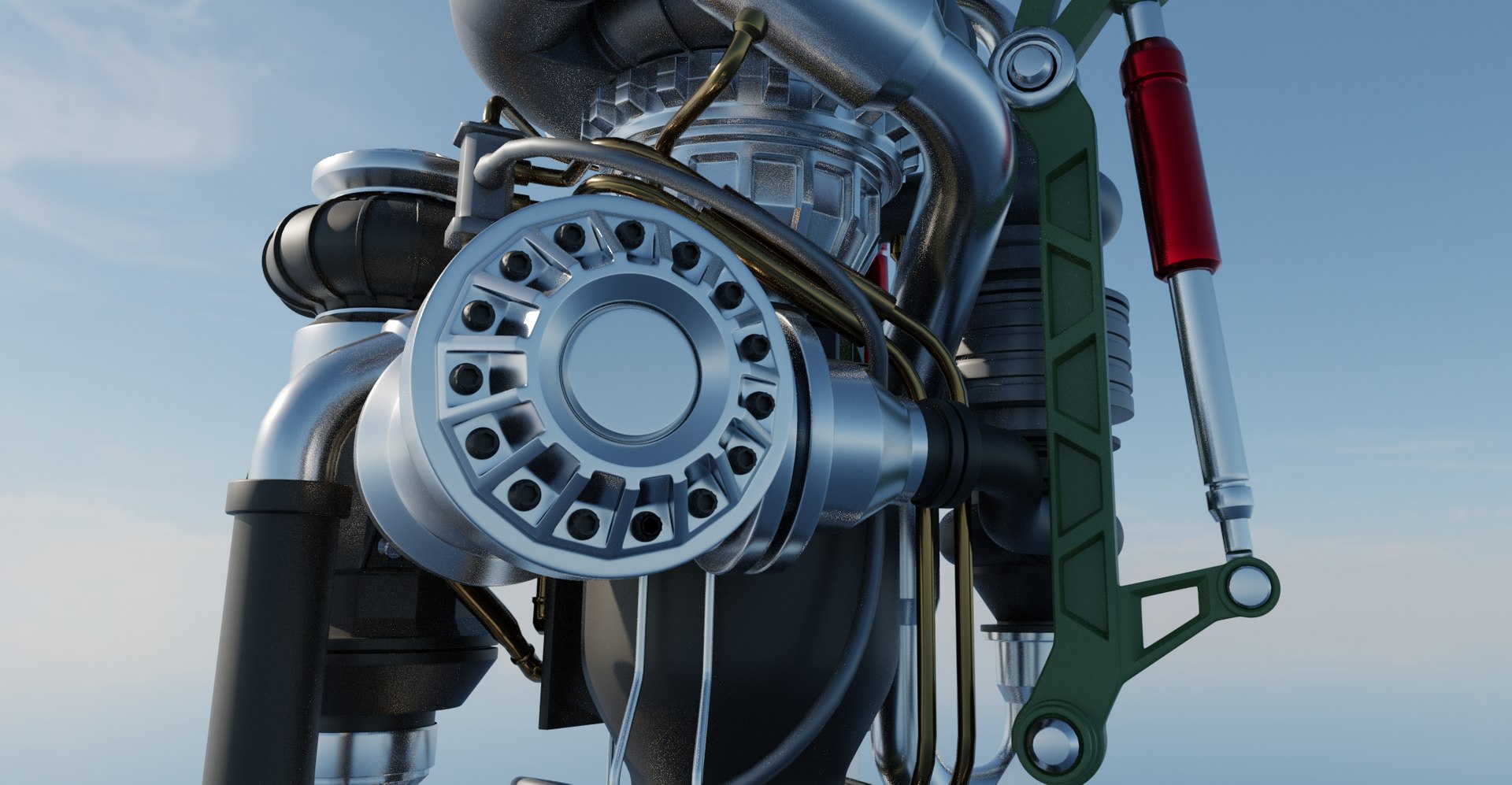 Rocket Engine Model - TurboSquid 2332881