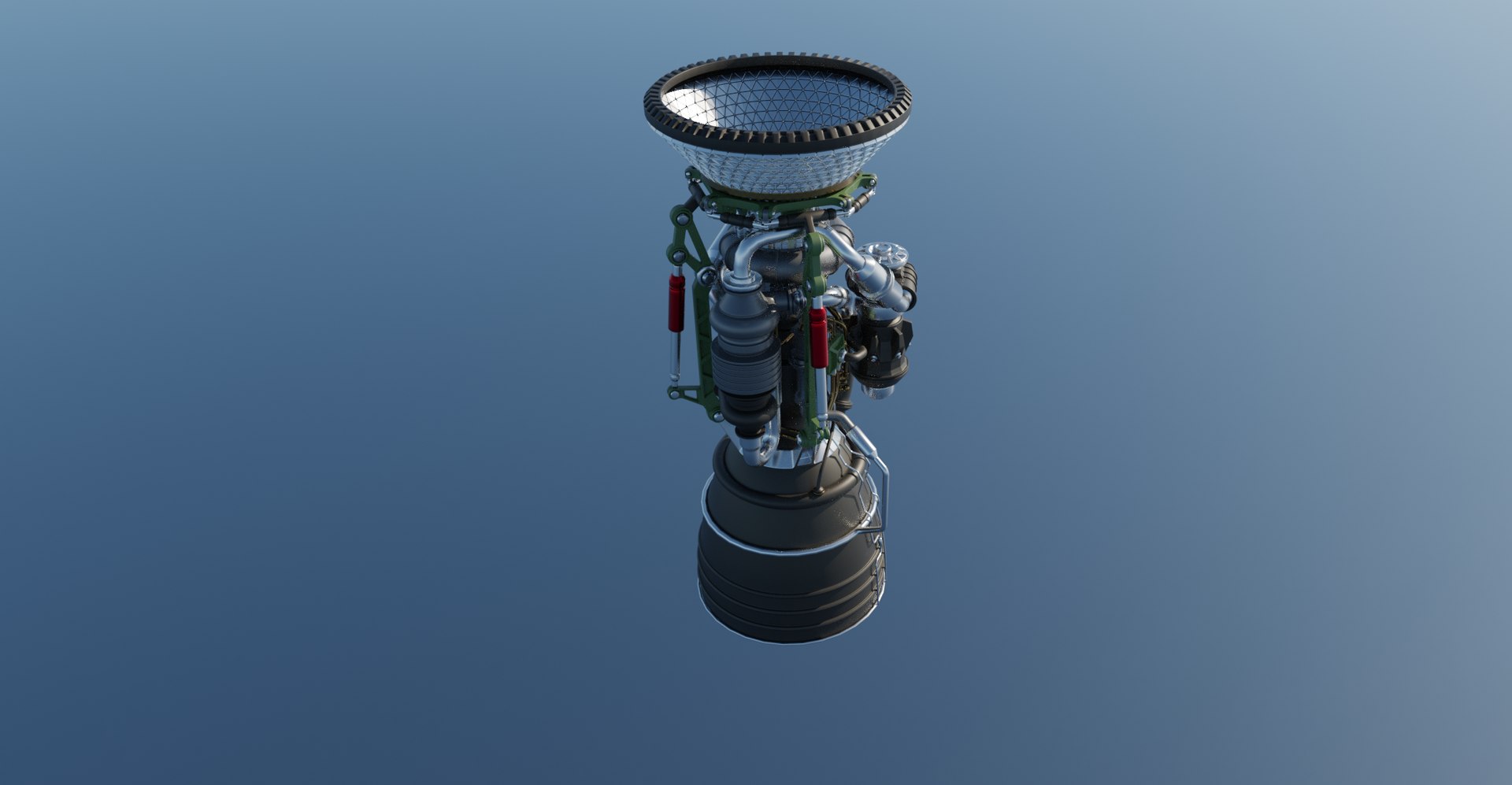 Rocket Engine Model - TurboSquid 2332881