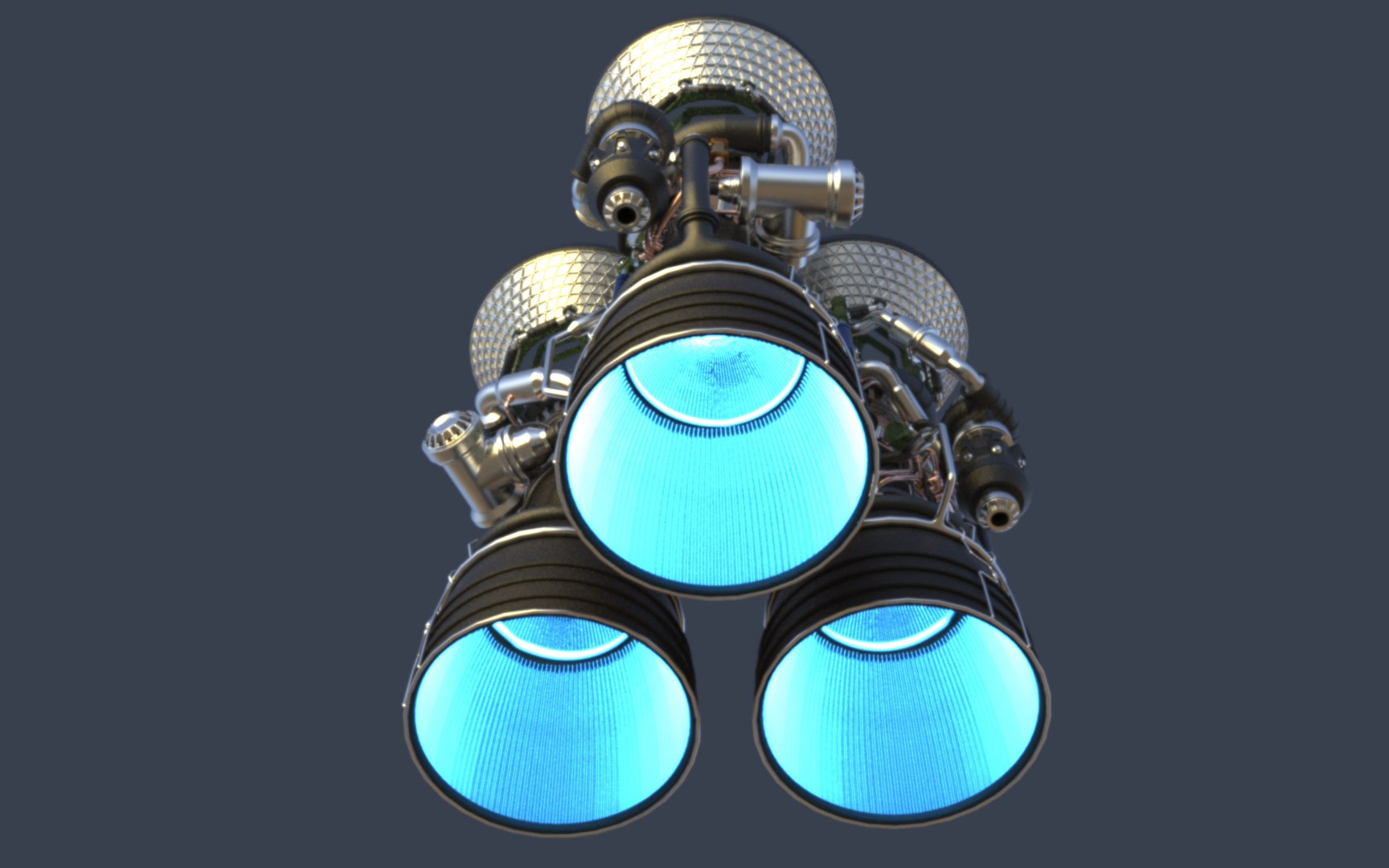 Rocket Engine Model - TurboSquid 2332881