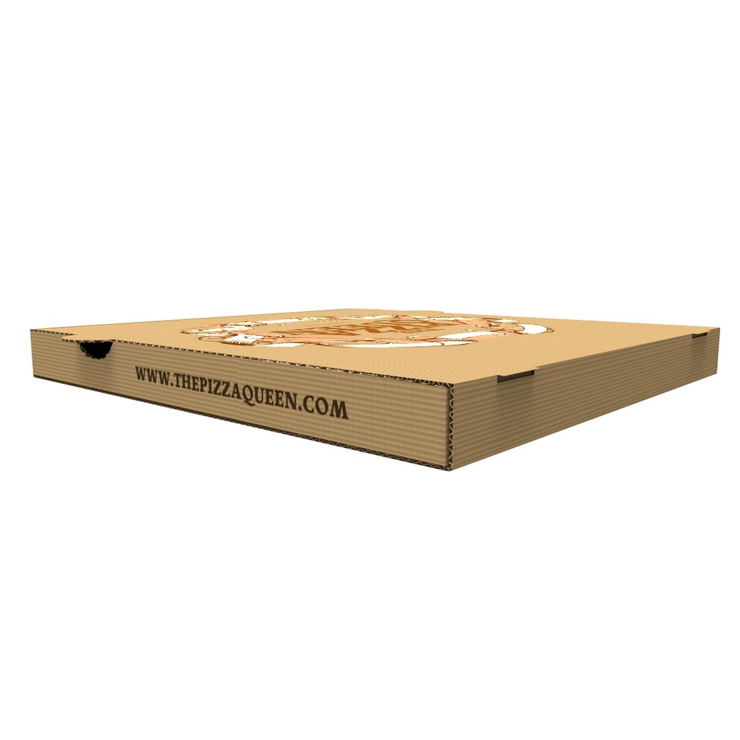Pizza Box 3d Model
