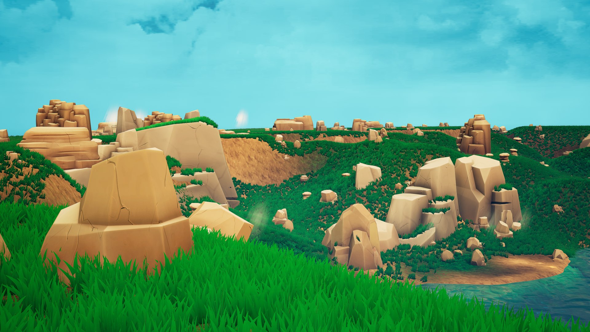 Stylized Rock Pack - Gameready Lowpoly Model model - TurboSquid 2178576