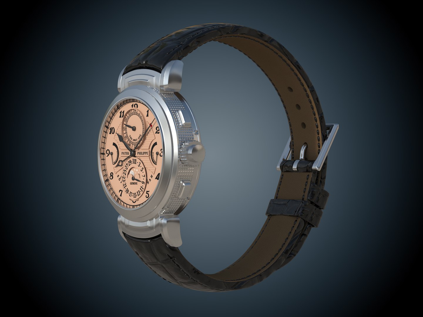 Patek Philippe Grandmaster Chime 6300A-010 3D - TurboSquid 2069455