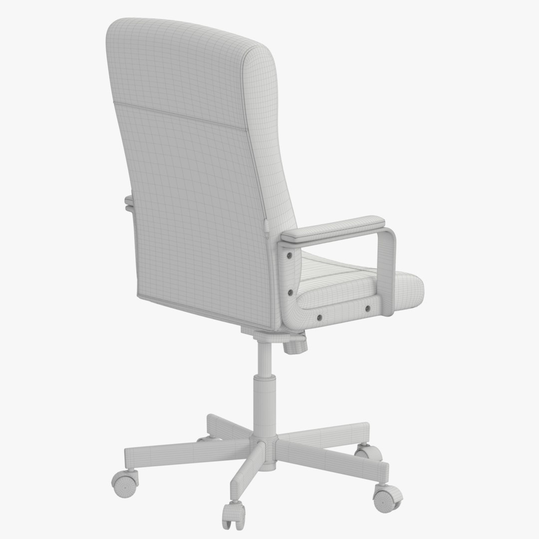 3D Ikea Millberget Swivel Chair Pbr - TurboSquid 2134749