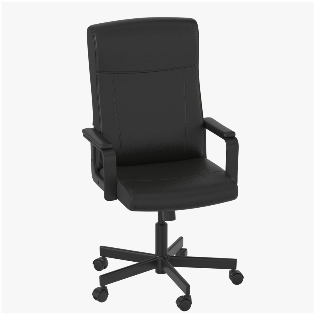 3D Ikea Millberget Swivel Chair Pbr - TurboSquid 2134749