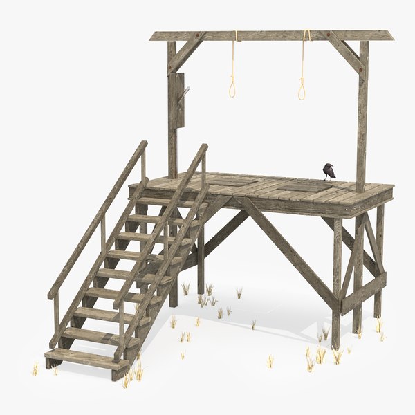 3D Gallows Models | TurboSquid