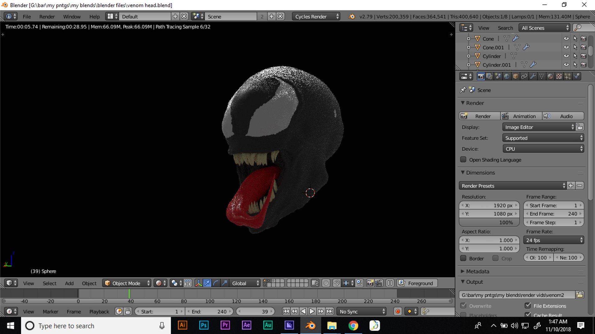 Venom 3D Model - TurboSquid 1344775