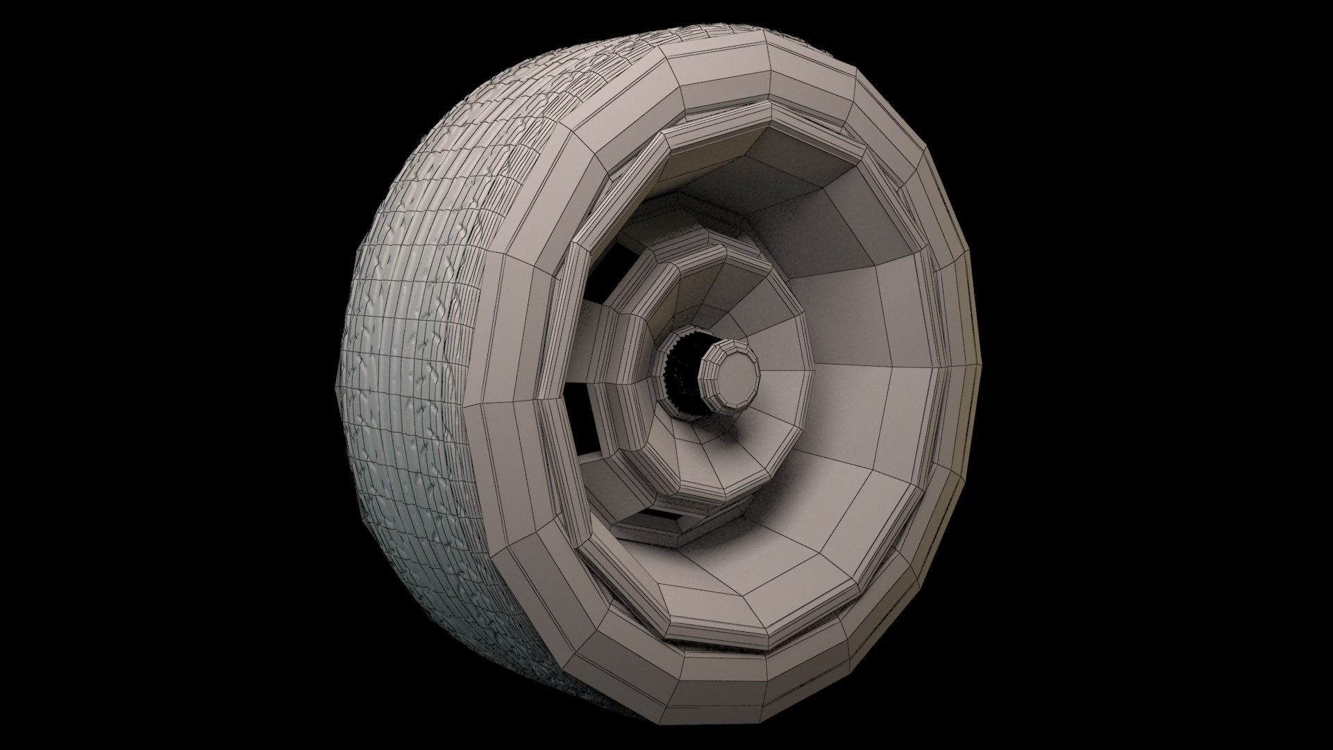 3D Model Vehicle Wheel - TurboSquid 1193811