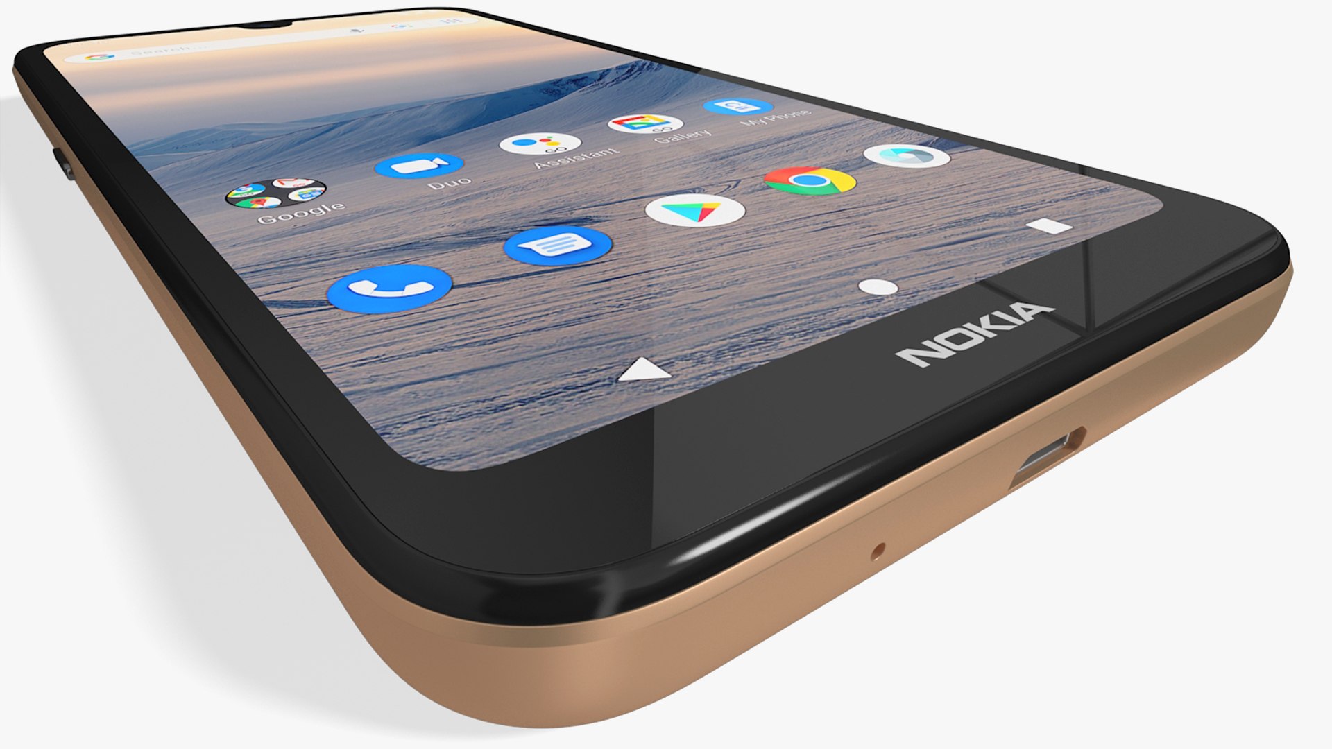 Realistic Nokia 1 3 3D - TurboSquid 1549596