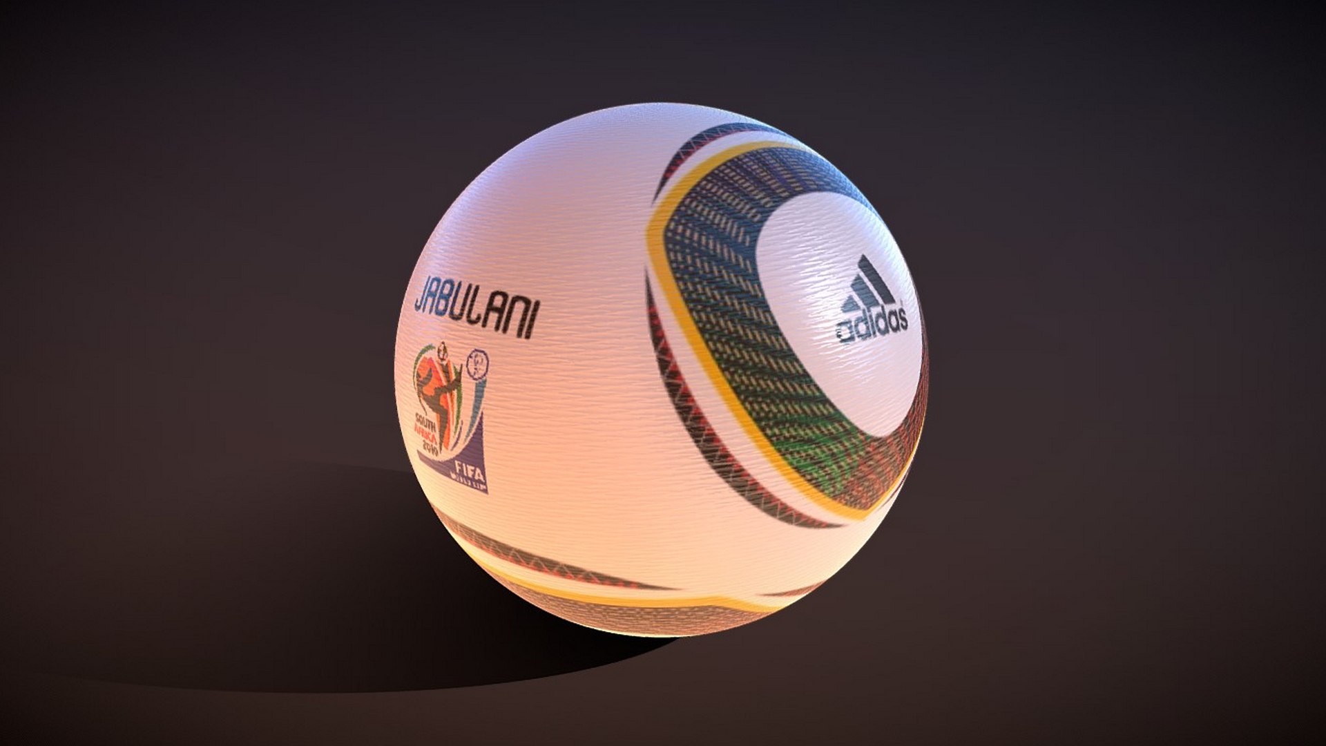 Jabulani Ball 3D 3D model - TurboSquid 2046332
