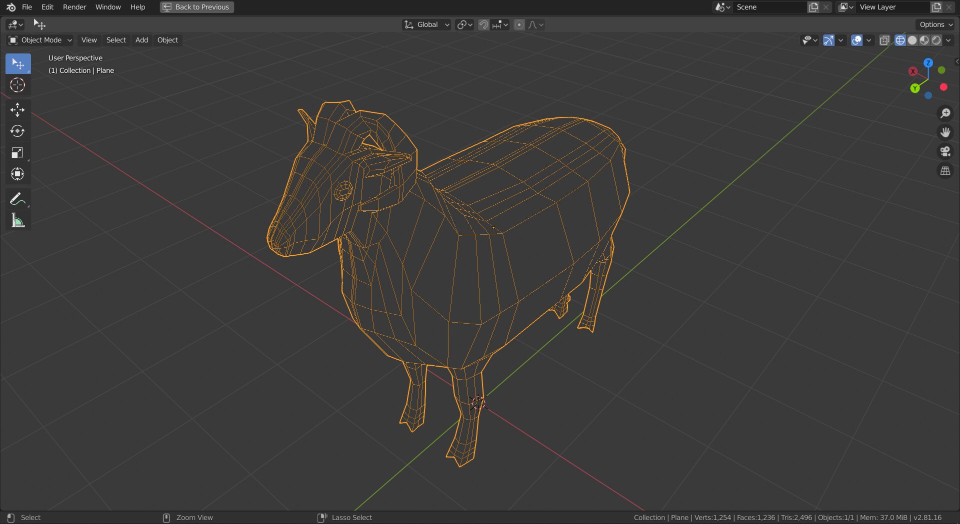 Nature animal mammal 3D model - TurboSquid 1595849