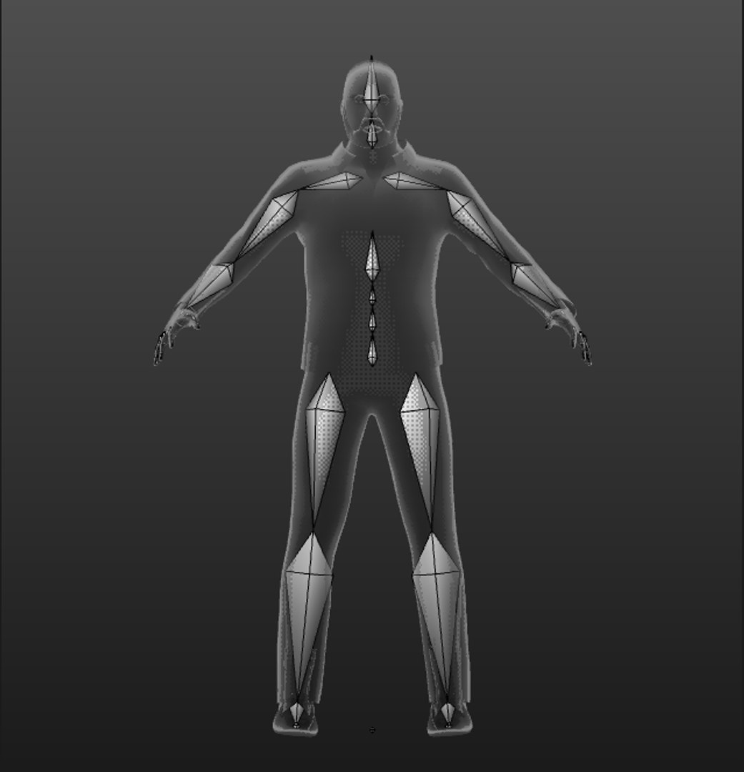 3D Adult Black Man Beard Model - TurboSquid 1618250