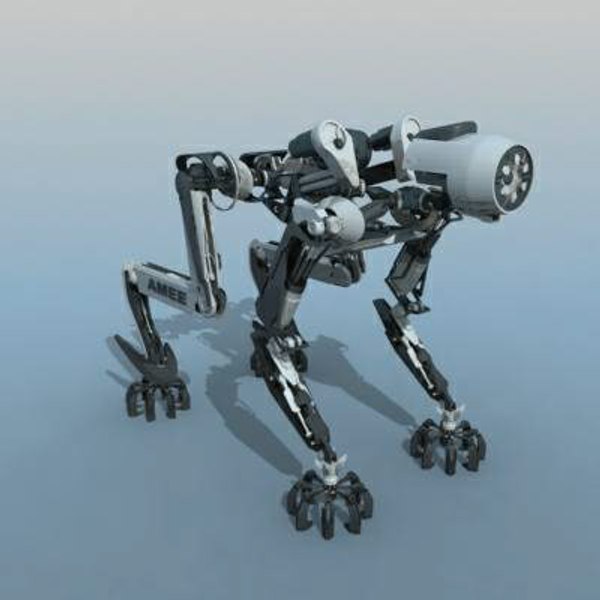 3D model robot 02 fighting - TurboSquid 1517292