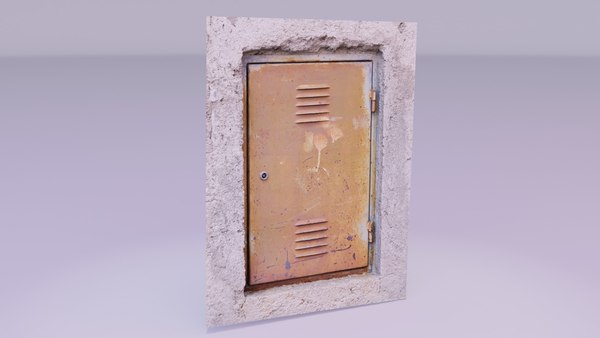3D Rusty box cover raw scan 3D model model - TurboSquid 1998966