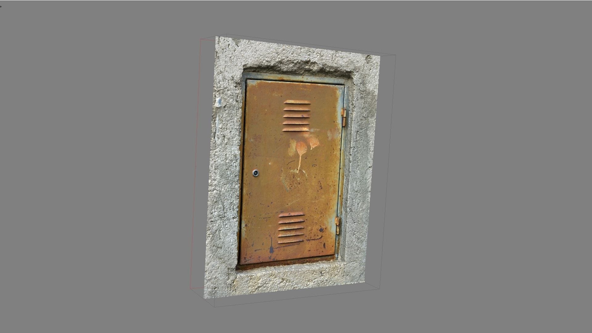 3D Rusty box cover raw scan 3D model model - TurboSquid 1998966
