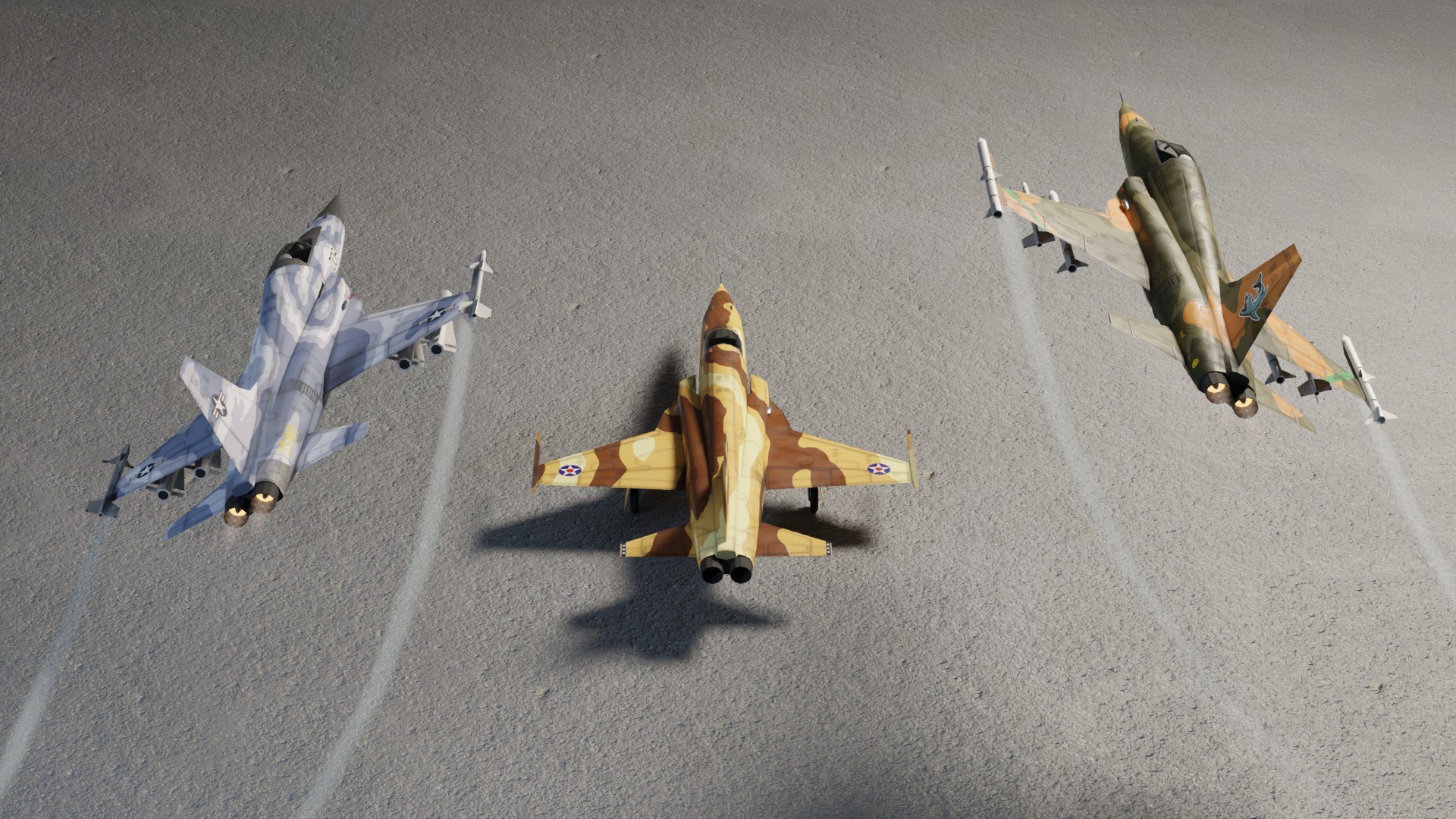 Northrop F-5 Tiger Lowpoly Jet Fighter 3D Model - TurboSquid 1901929