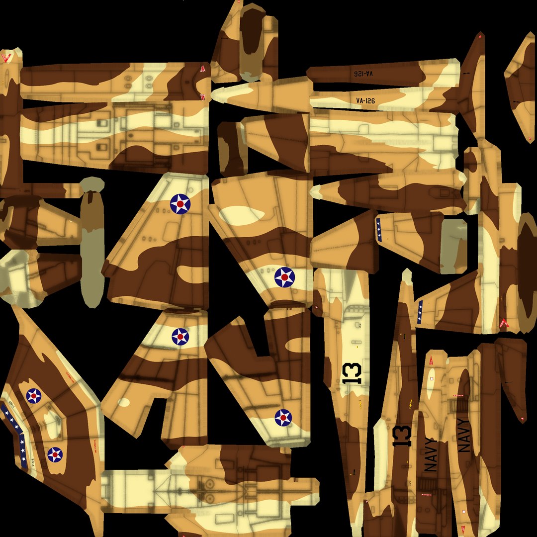 Northrop F-5 Tiger Lowpoly Jet Fighter 3D Model - TurboSquid 1901929