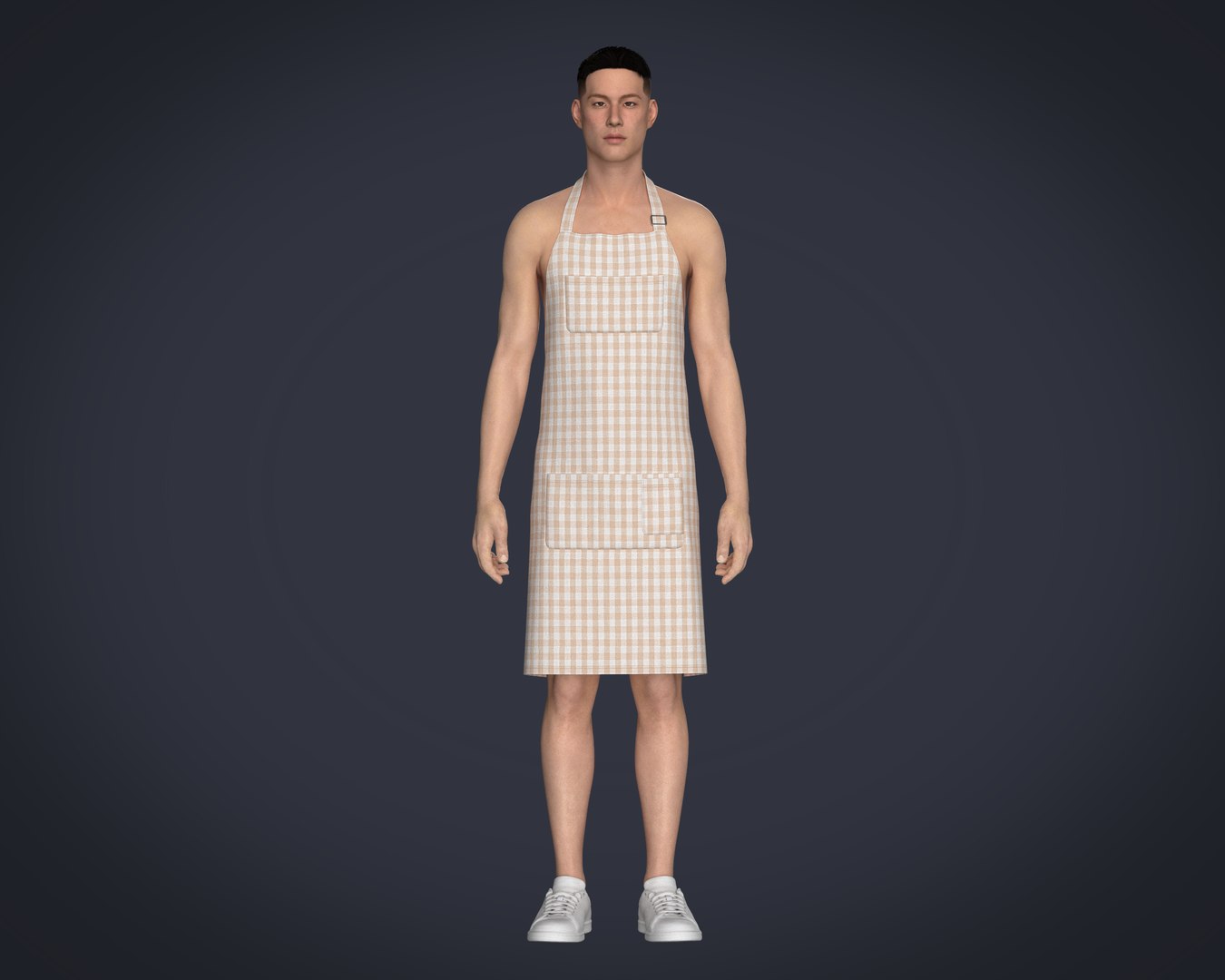 Apron-Checked Model - TurboSquid 2124382