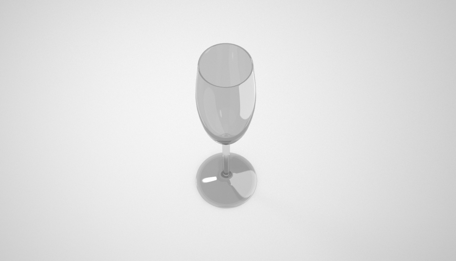 3D Champagne Glass Model - TurboSquid 1309835