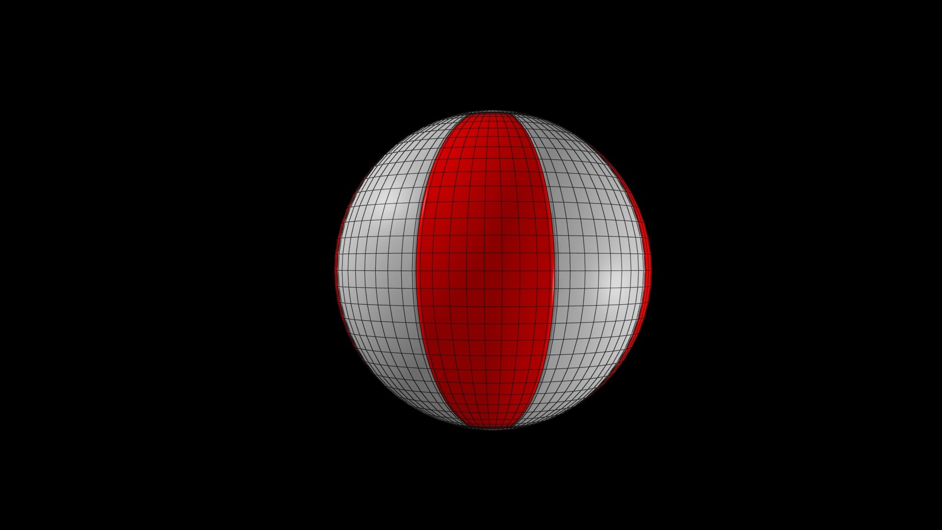 3d beach ball model