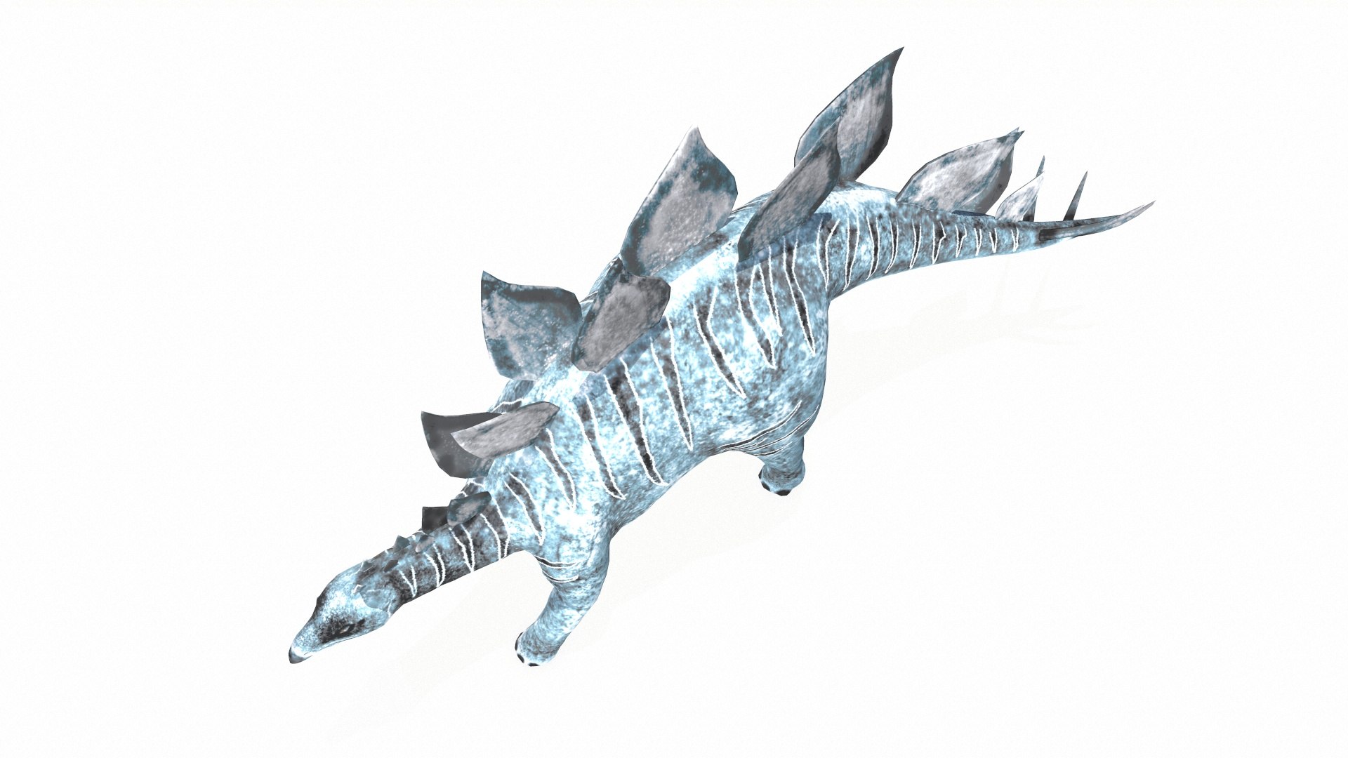 3D Stegosaurus Walk Animated 6 Colour Variants - TurboSquid 2438962