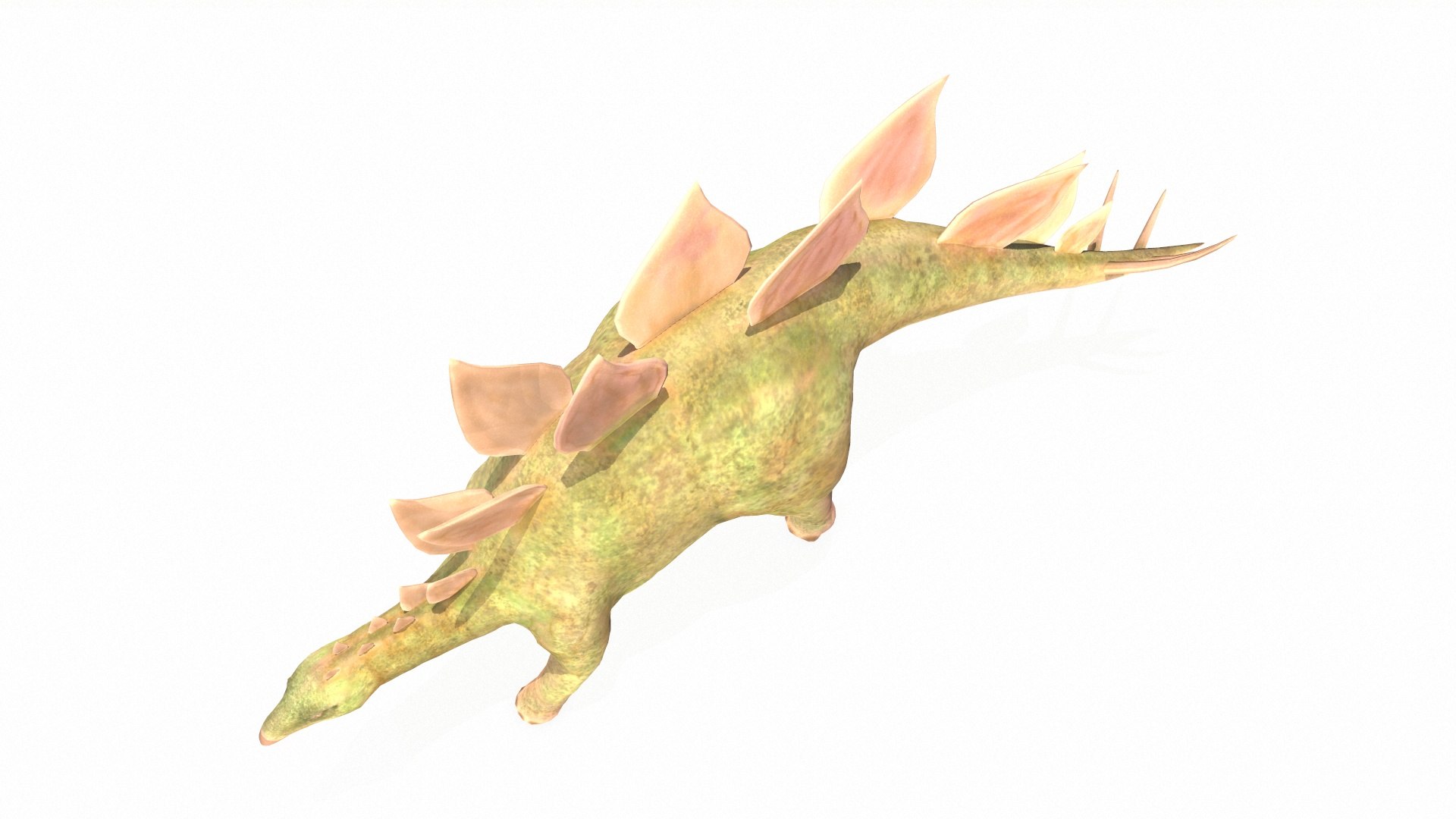 3D Stegosaurus Walk Animated 6 Colour Variants - TurboSquid 2438962