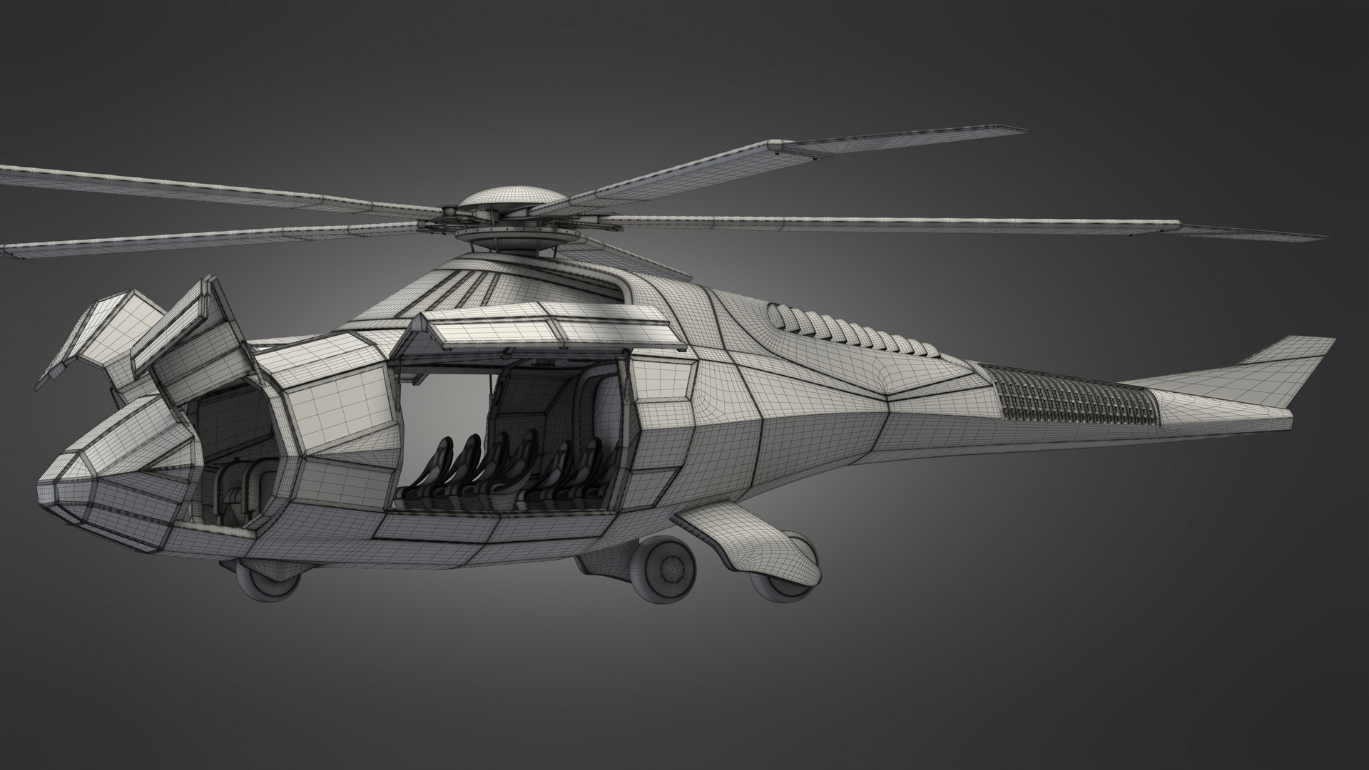 Bell fcx-001 fcx model - TurboSquid 1674310