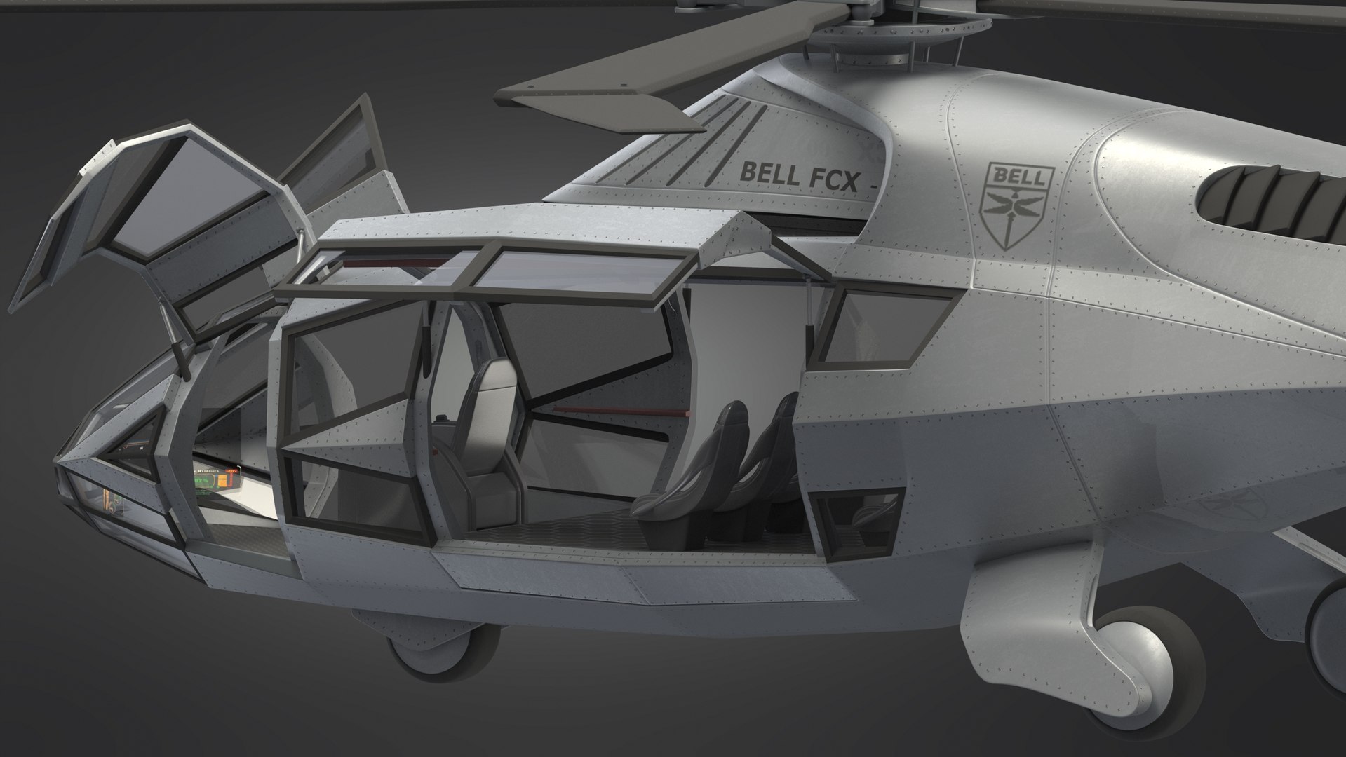 Bell Fcx-001 Fcx Model - TurboSquid 1674310