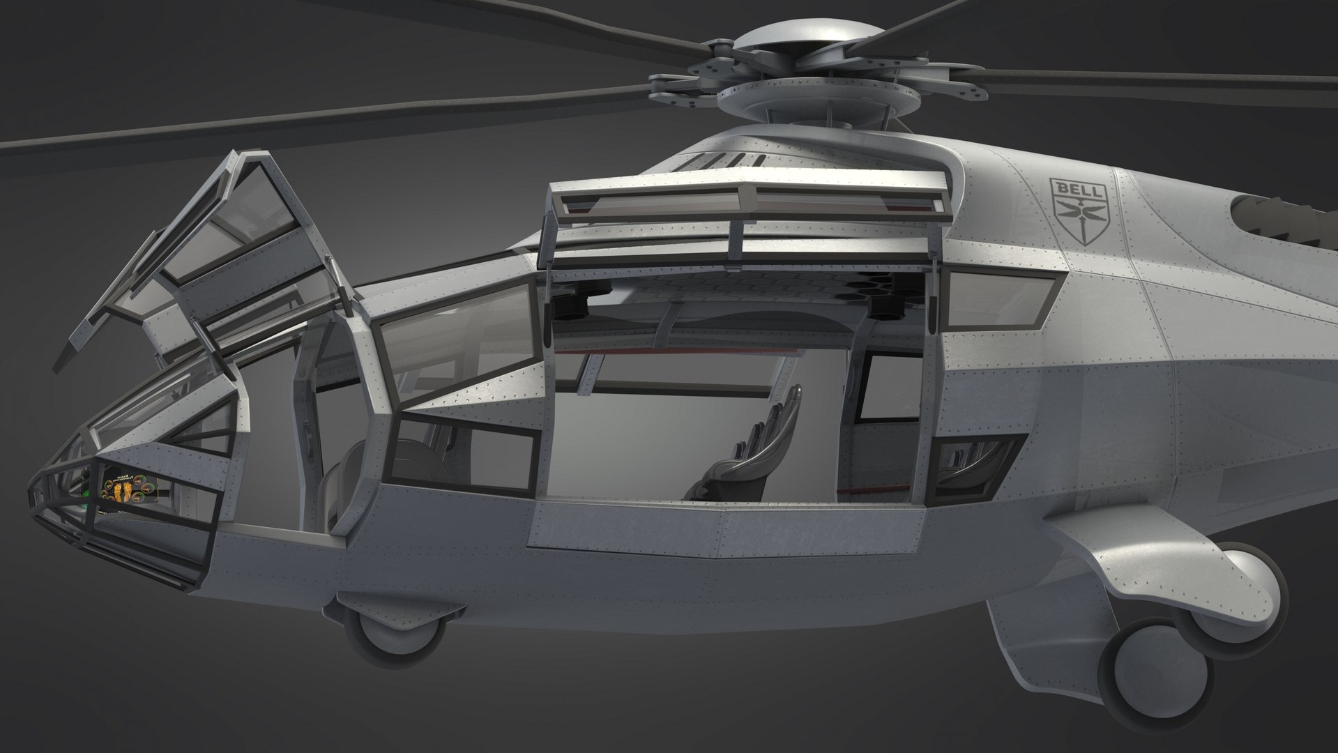 Bell Fcx-001 Fcx Model - TurboSquid 1674310