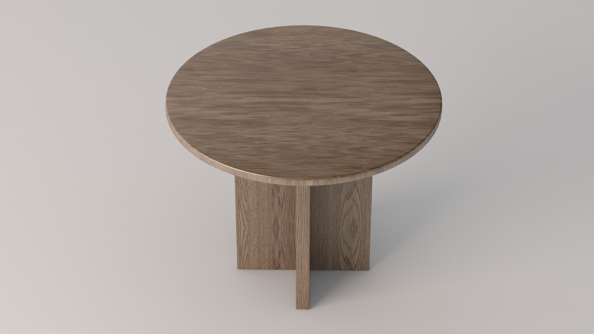 3D Model WYETH SPLIT BAMBOO FLOATING ROUND ENTRY TABLE - TurboSquid 1725683